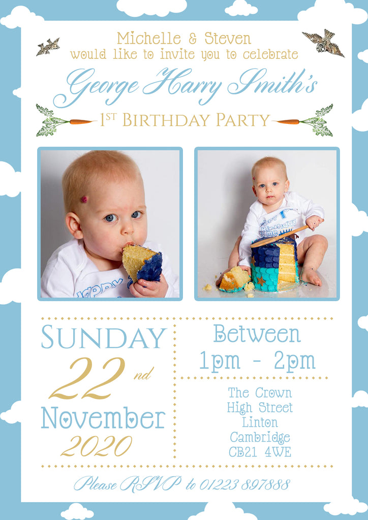 Photo Party Invitations – YellowBlossomDesignsLtd