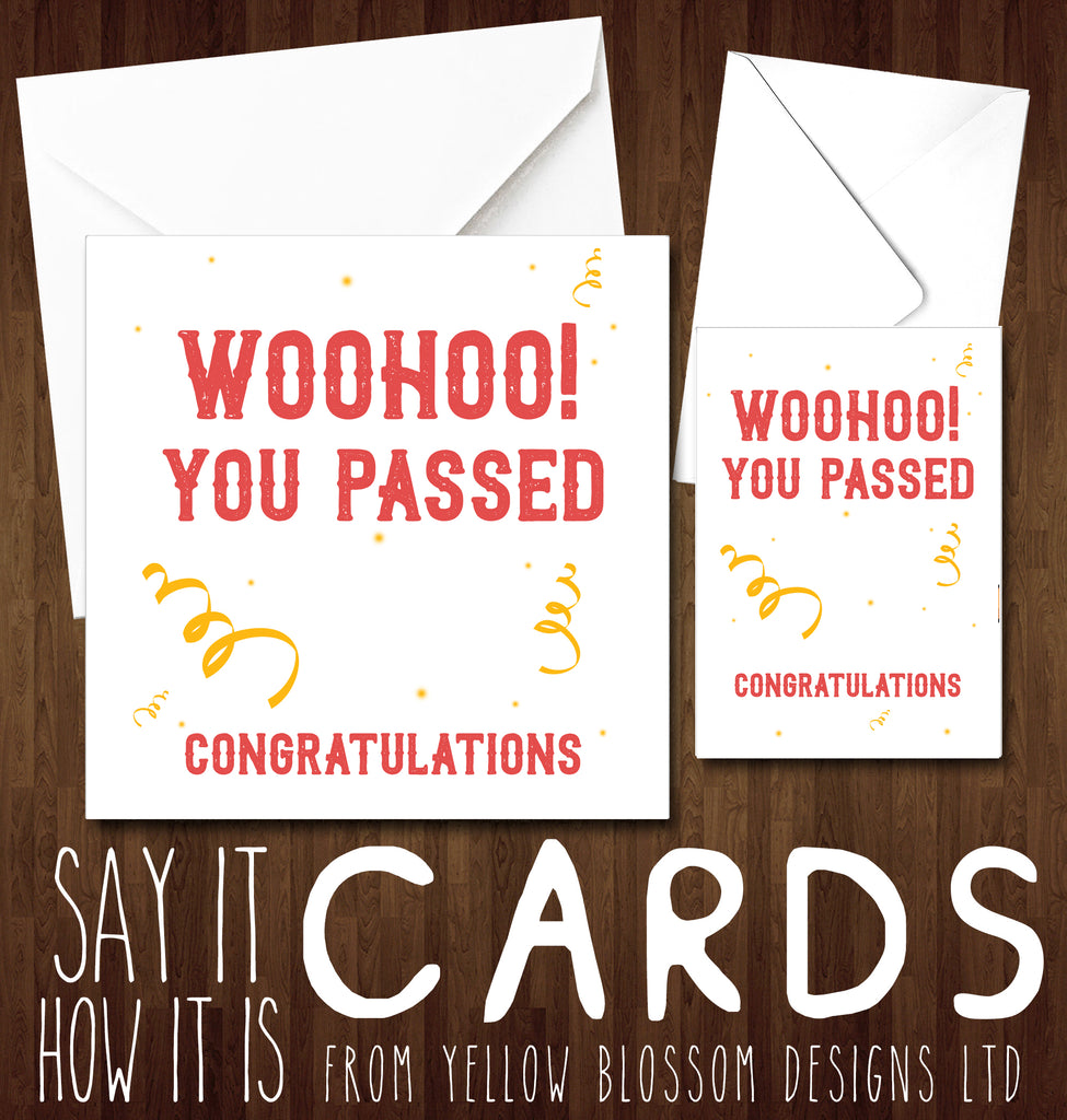 Woohoo Congratulations – YellowBlossomDesignsLtd
